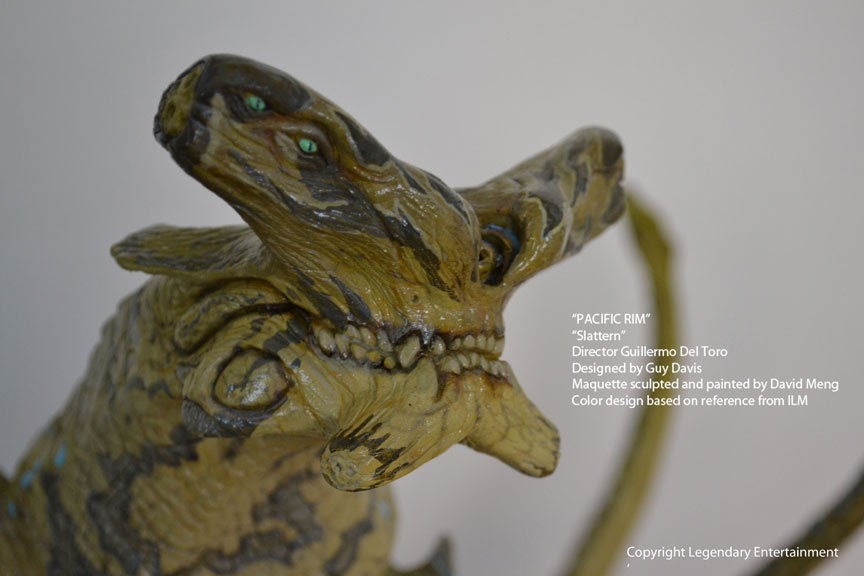 Slatternmaquettehead – Monster Legacy