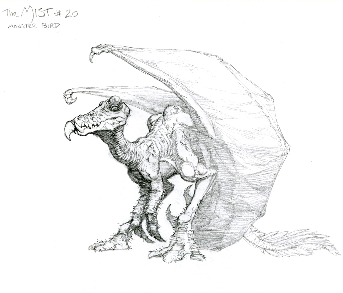 Mistbirdconceptwrightson – Monster Legacy